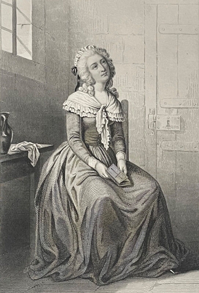 Madame Elisabeth de France 1774-1794 guillotinée Sœur du roi Louis XVI ...