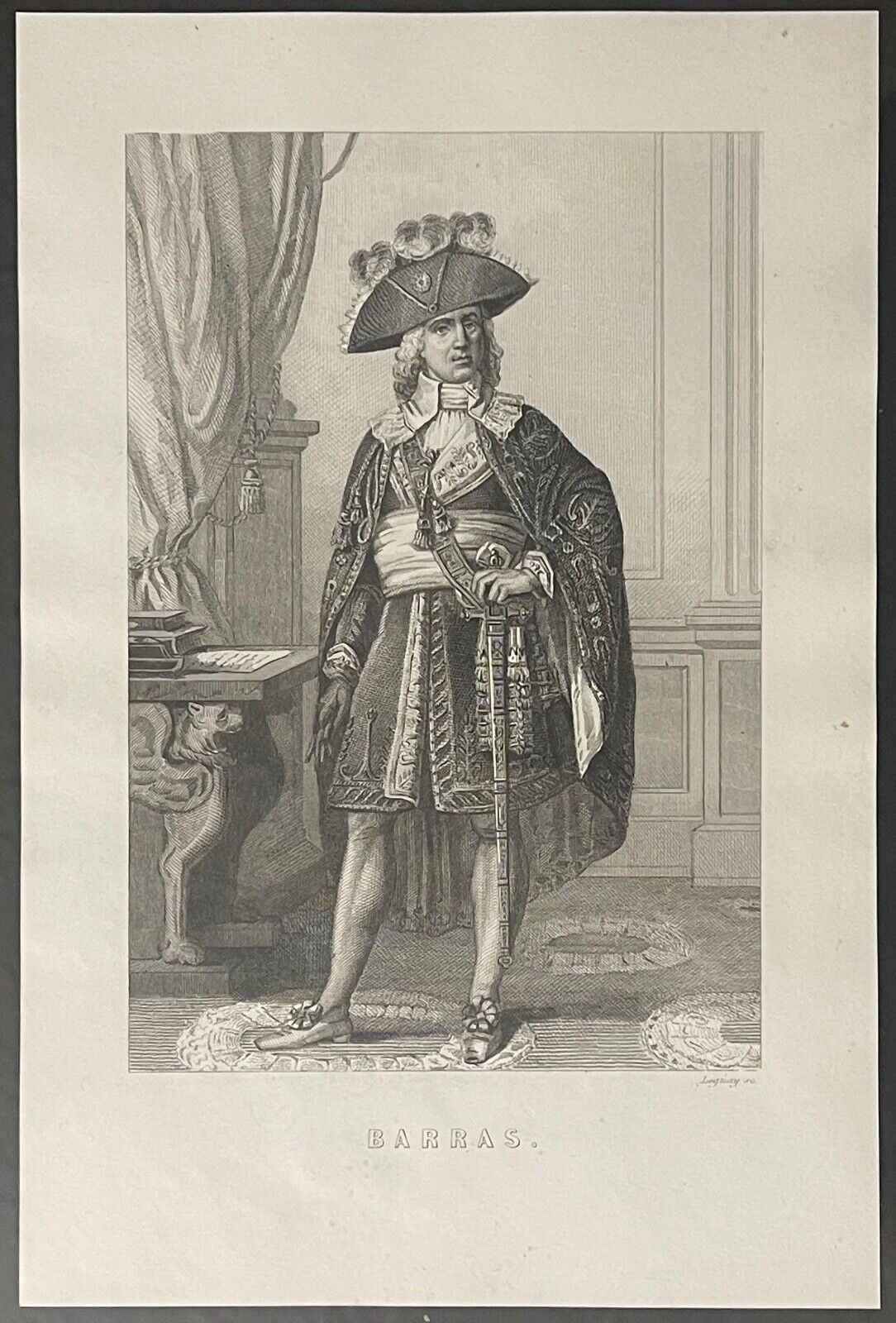 Paul Barras 1755-1825 général Révolution France Empire Napoléon par ...